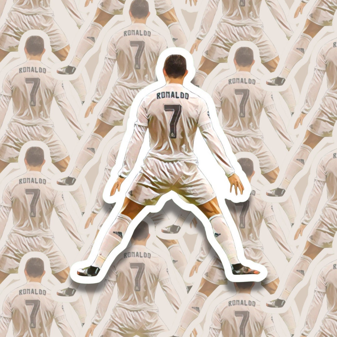 Cristiano Ronaldo CR7 Sticker Set Choose Your Set Size: 2, 3, or 4 ...