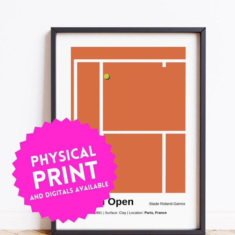 French Open - Etsy