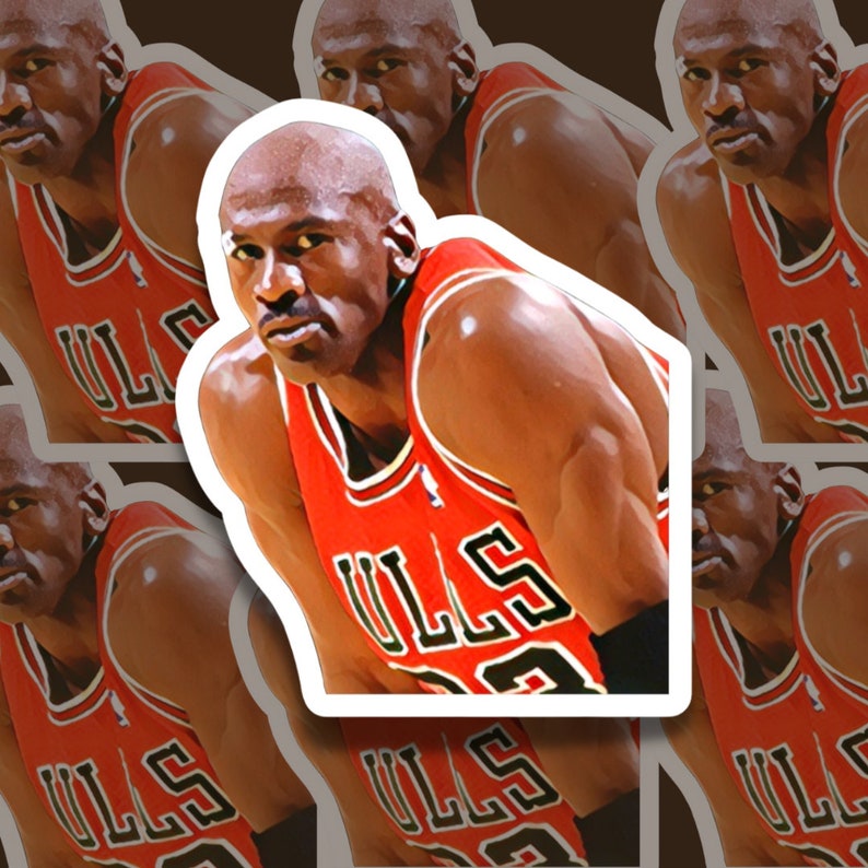 Michael Jordan Sticker Set Choose Your Set Size: 2 3 or 4 - Etsy