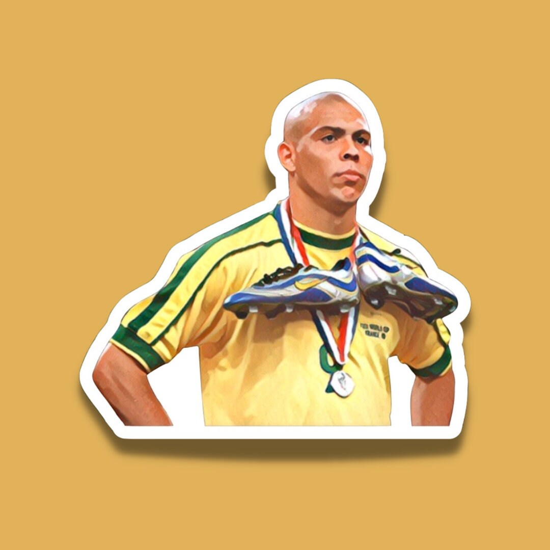 Ronaldo Phenomenon Sticker Set Choose Your Set Size: 2, 3, or 4 ...