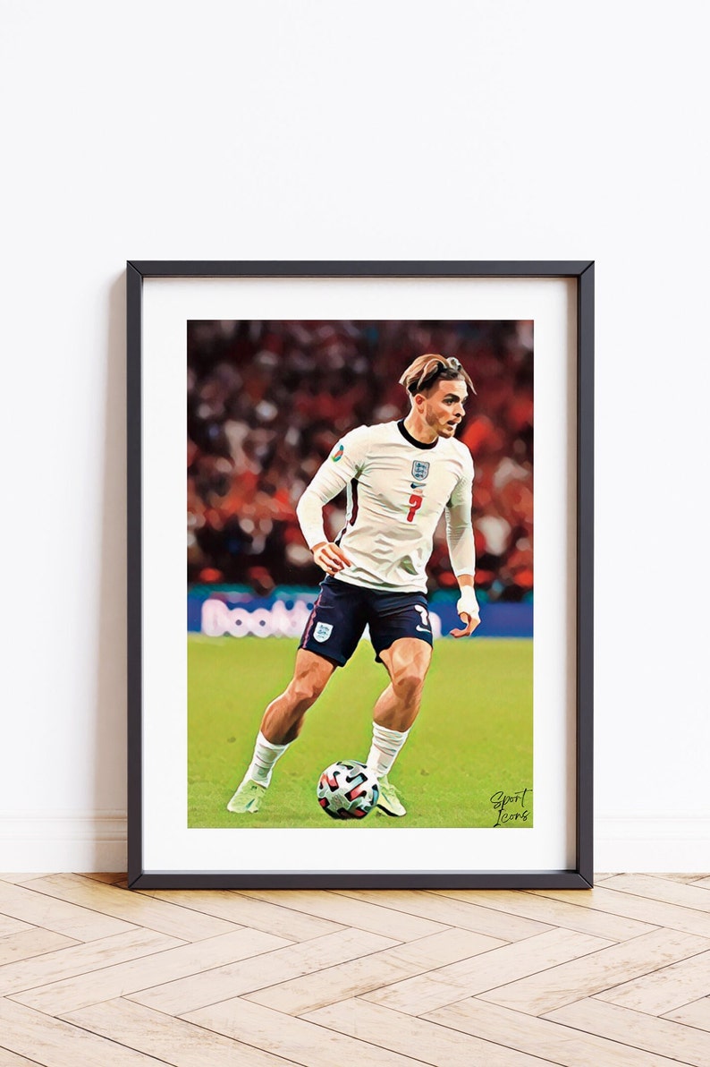 Jack Grealish Poster NOW Available in 3 Purchase Options: Framed, Print ...
