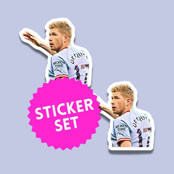 Kevin De Bruyne Sticker - Etsy