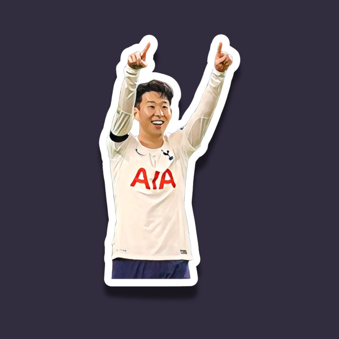 Son Heung-min Sticker Set Choose Your Set Size: 2, 3, or 4 Stickers ...