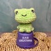 Froggy Pop Crochet Plushie | Fidget Toy Frog - Etsy