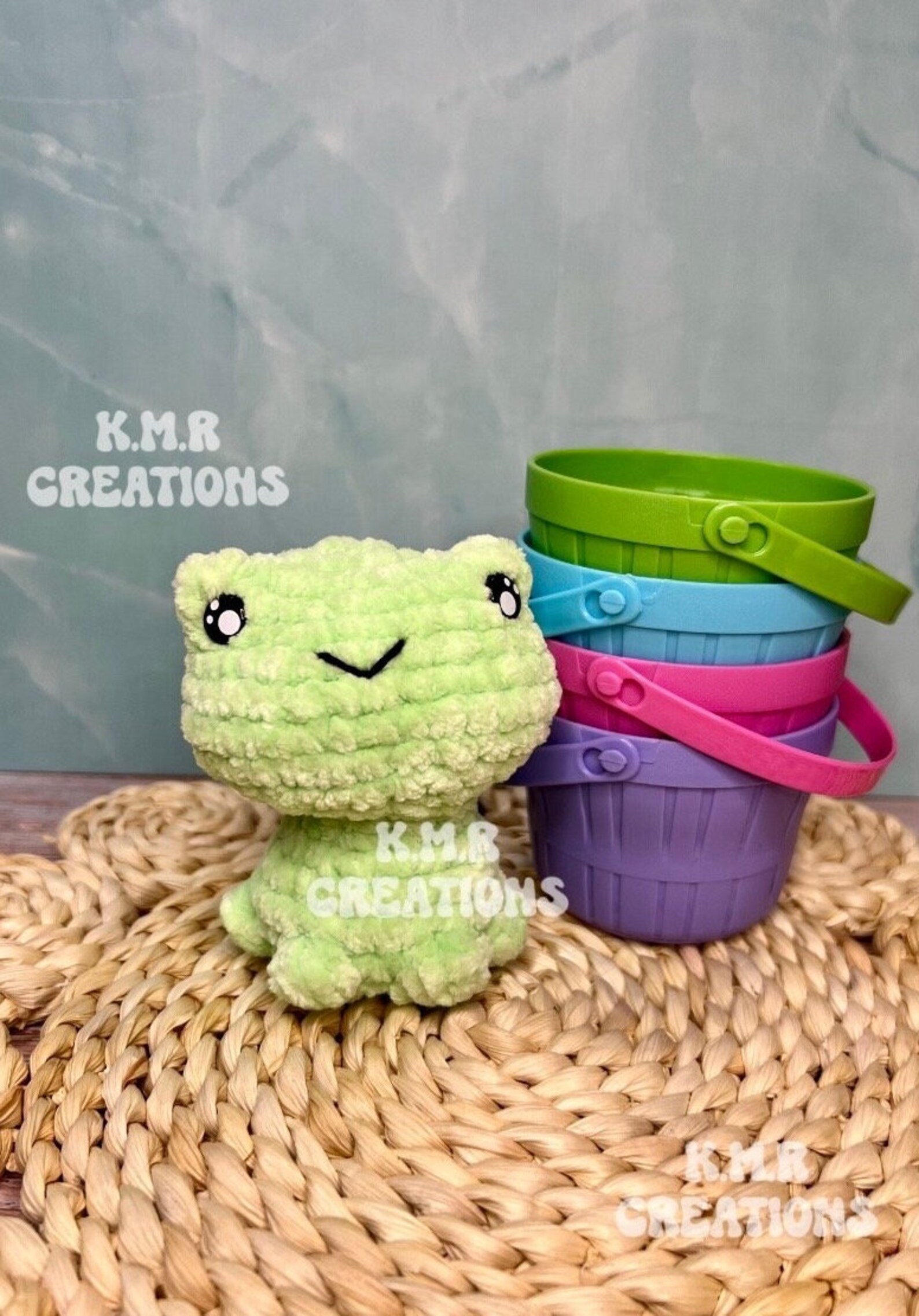 Froggy Pop Crochet Plushie | Fidget Toy Frog - Etsy