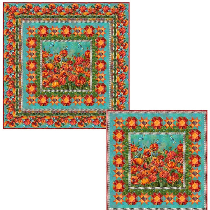 Poppy Quilt Pattern - Etsy