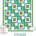Arcade 3 Yard Quilt Pattern - by Fran Morgan of Fabric Cafe - 092322 - Etsy