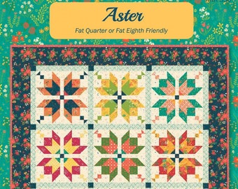 Aster Quilt Pattern - Etsy