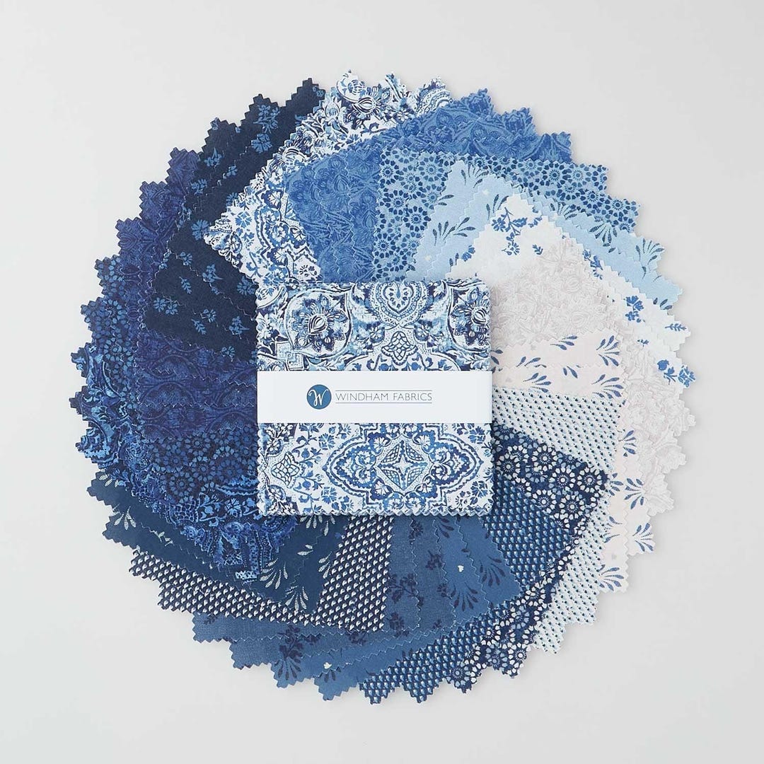 Banyan Favorites Charm Pack by Windham Fabrics 42pc. 100% Cotton 5 ...