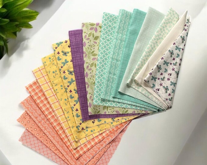 Spring With Adel - Fat Quarter Bundle - 16 Fat Quarters - Features Adel ...
