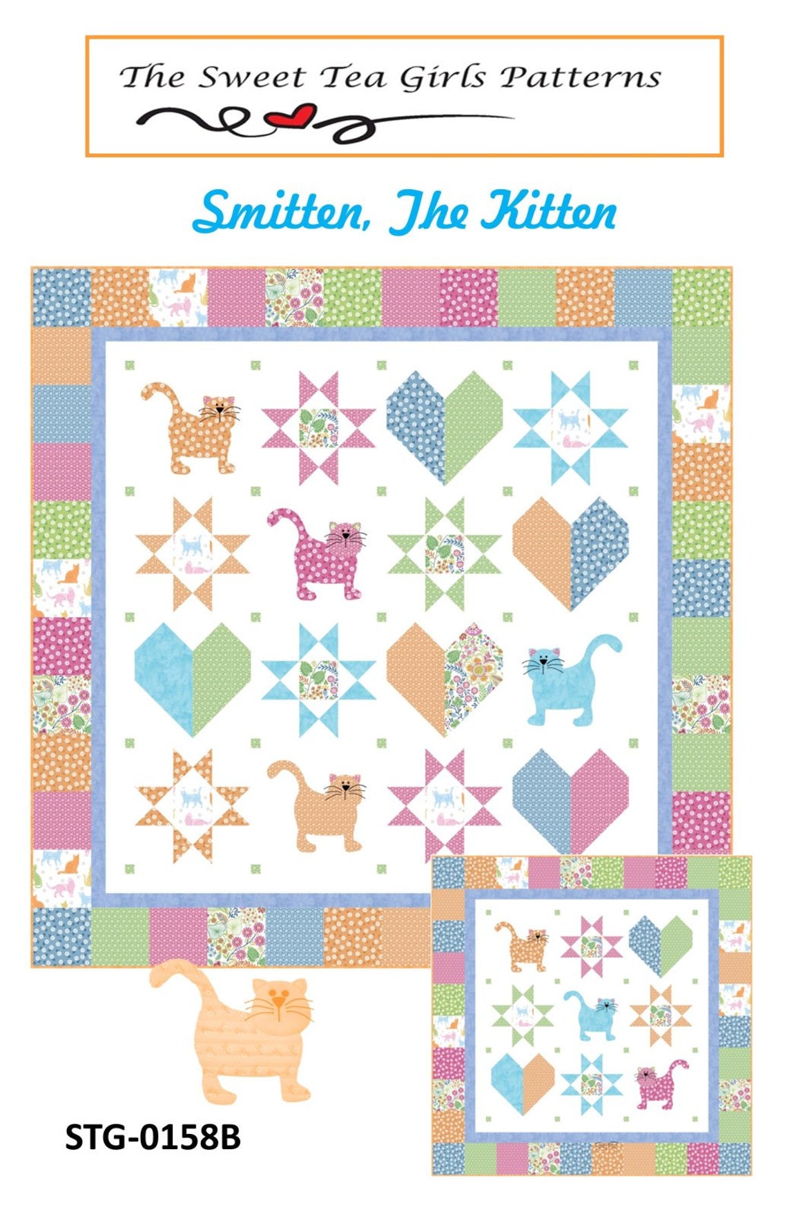 Smitten, the Kitten - STG-0158 - the Sweet Tea Girls Patterns ...
