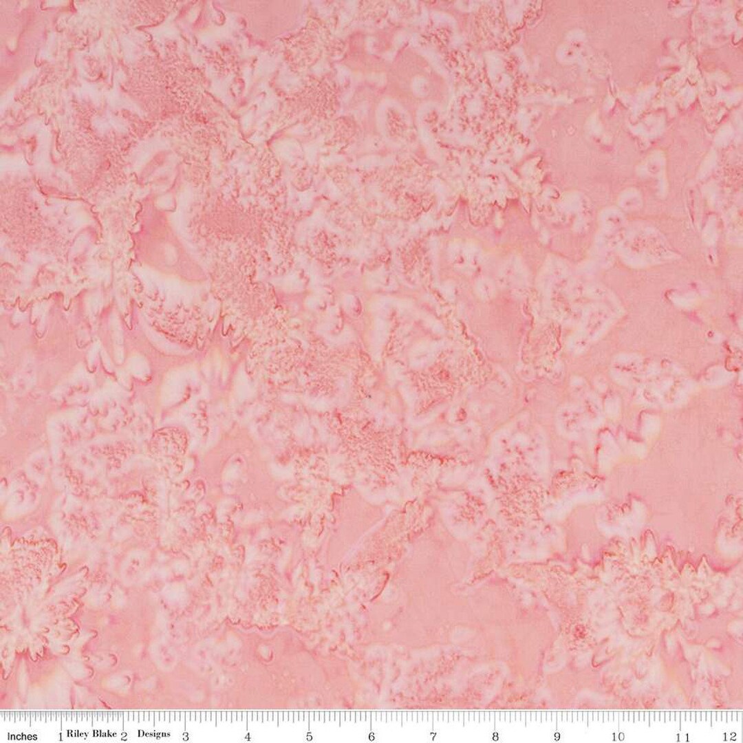 Expressions Batiks - Hand-dyes - Pale Coral - Yardage - by Riley Blake ...