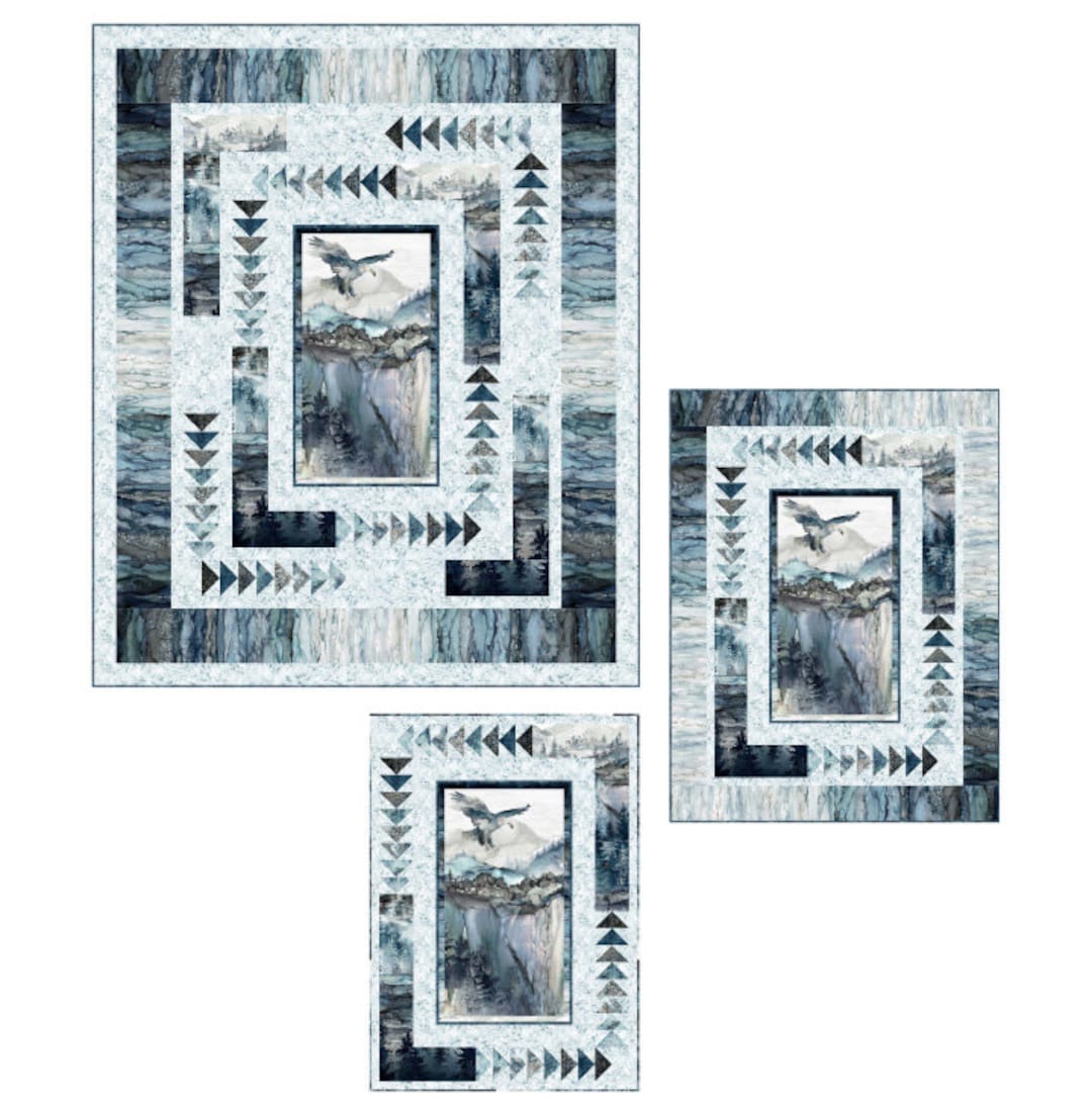 Take Flight - Quilt PATTERN - by Patti's Patchwork - Multiple Sizes - Features Soar Fabric by ...