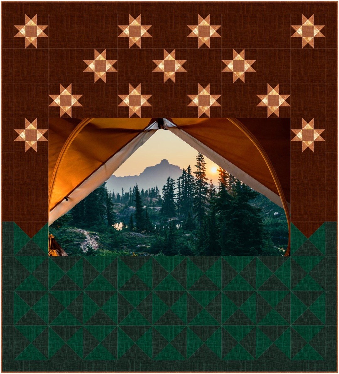 Sunset Sky - PATTERN - Tiffany Hayes, Needle in a Hayes Stack ...