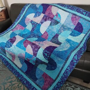 Half Moon Rising - Quilt PATTERN - by the Fabric Addict - Multiple ...