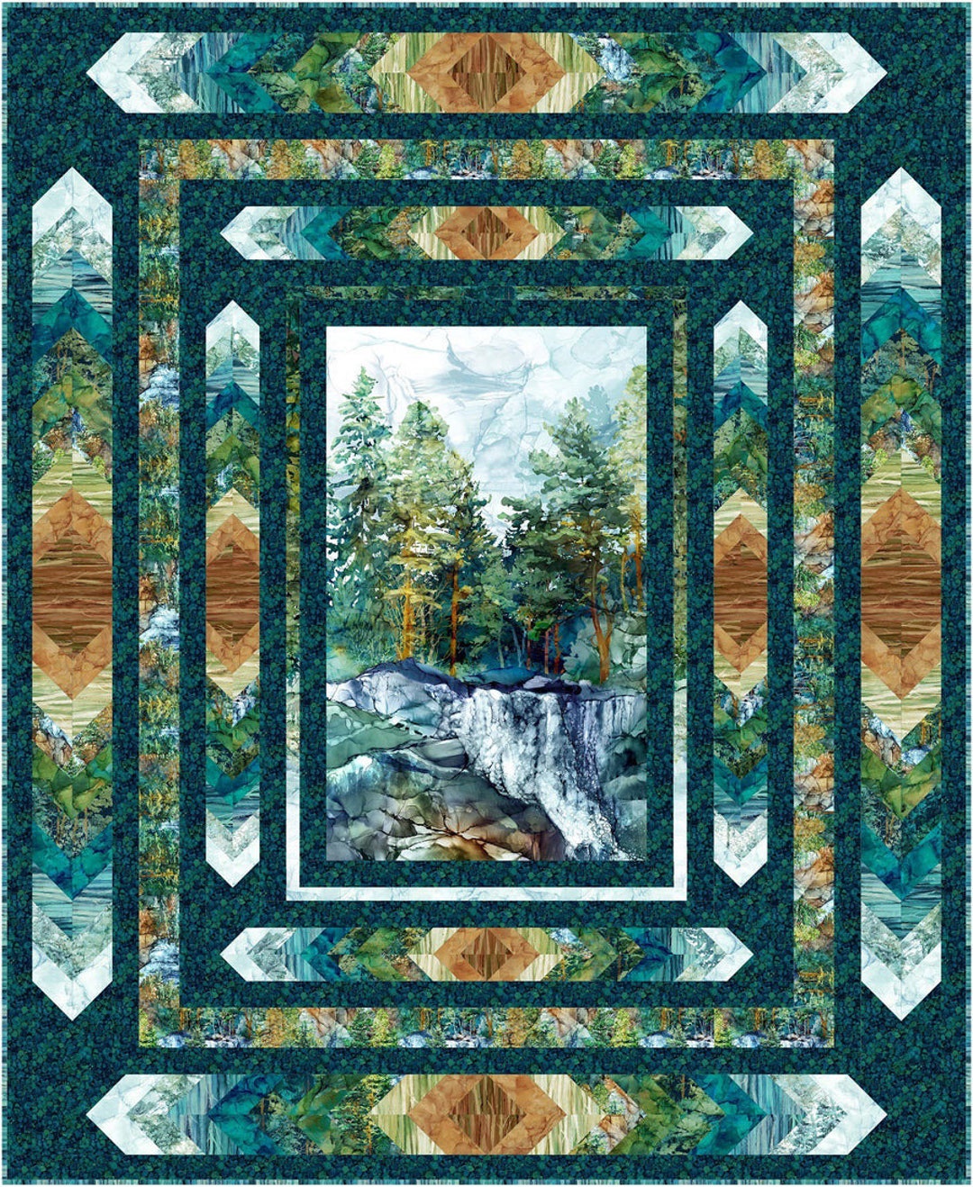 Viewpoint - Quilt PATTERN - by Patti's Patchwork - Multiple Sizes ...