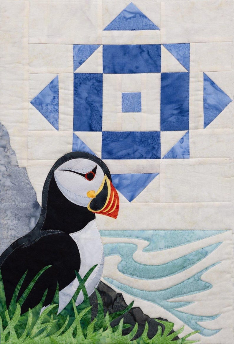 The Last Frontier Collection - Horned Puffin Lasercut KIT by Marie Noah ...