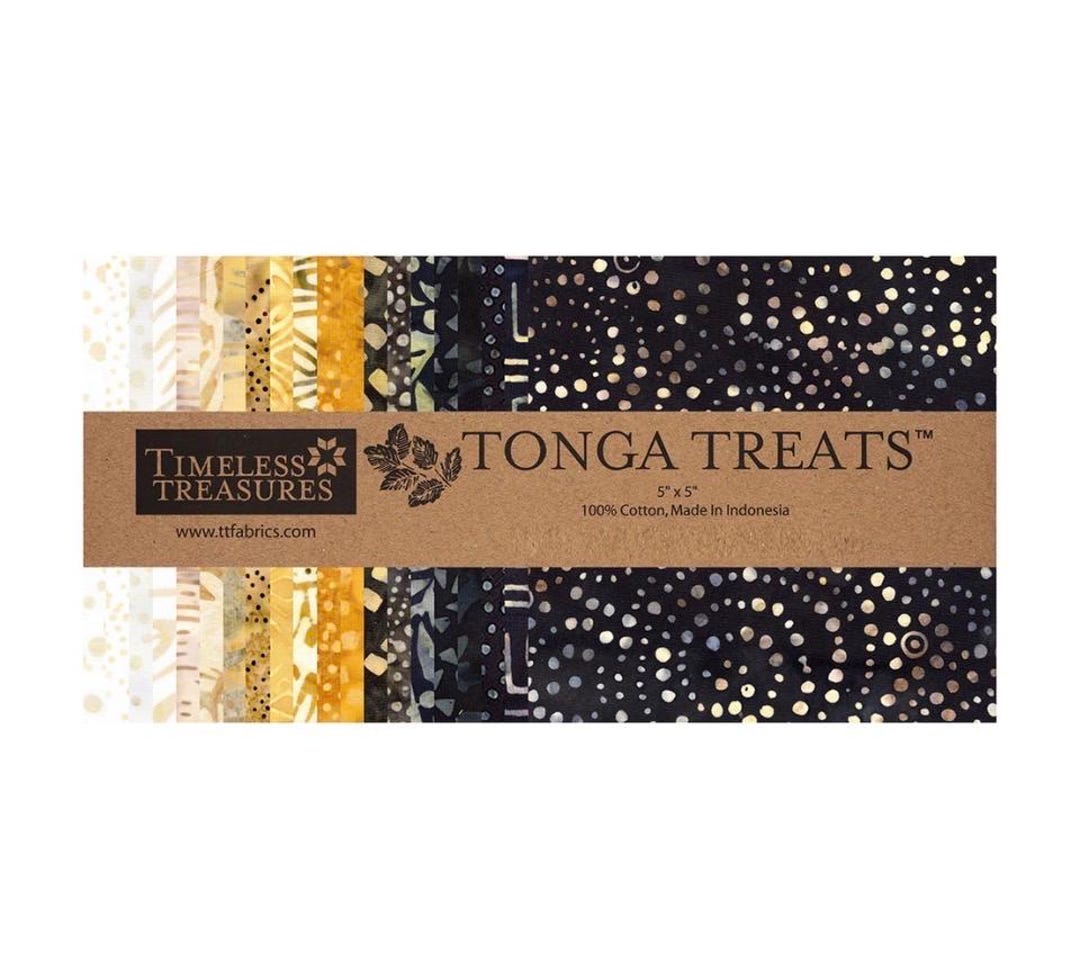 Tonga Treats Batiks - Amber Minis - Charm Pack - (42) 5” Squares - 5 ...