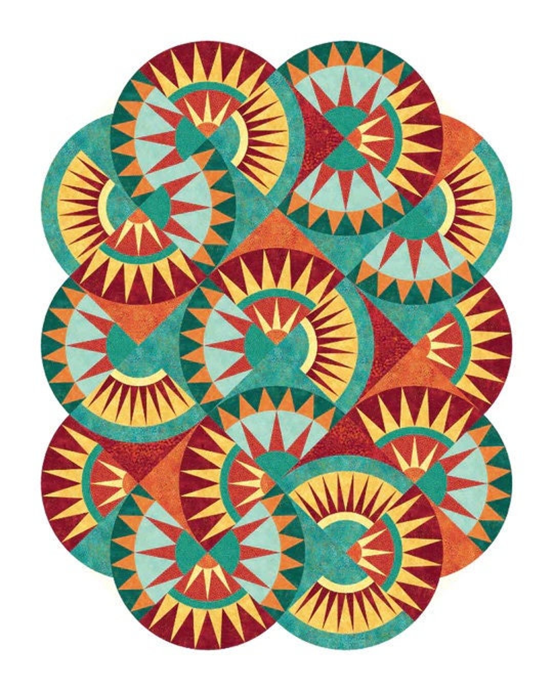 Starshine Beauty - Quilt PATTERN - by Patti's Patchwork - Features ...