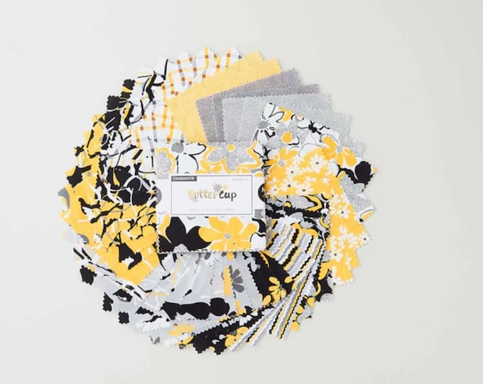 Buttercup 5" Charm Pack - (42) 5" Squares - by Michael Miller Fabrics ...