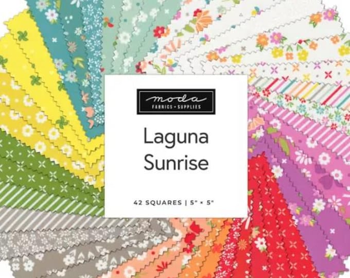 Laguna Sunrise Charm Pack - 5" Squares - by Sherri & Chelsi of A ...