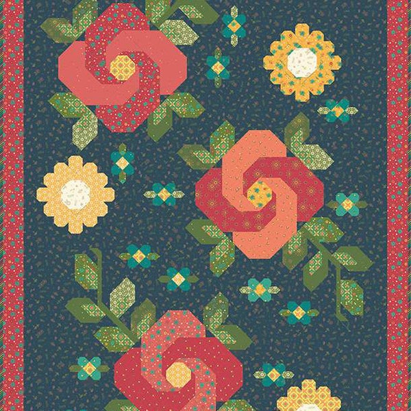 Rose Quilt Pattern - Etsy