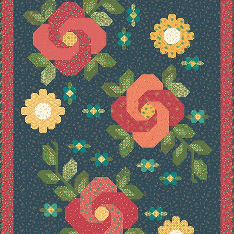 Rose Quilt Pattern - Etsy