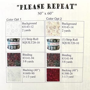 Please Repeat - Quilt PATTERN - by Scott Flanagan, 4th & Main Designs ...