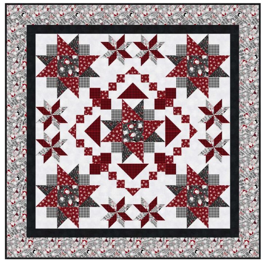 Bold Burst - PATTERN - Bound to Be Quilting - Pat Syta & Mimi ...