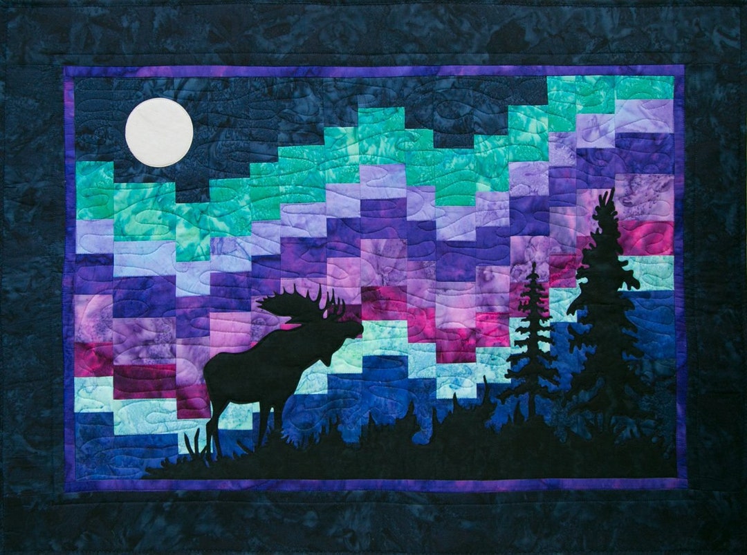 Northern Lights PATTERN - by Marie Noah at Northern Threads - Finished ...