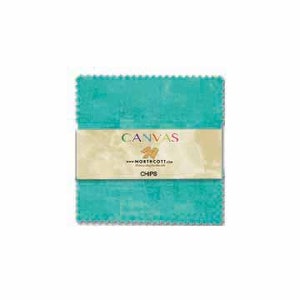 Canvas Chips - Charm Pack - (42) 5" Squares - by Northcott - CCANVAS42 ...