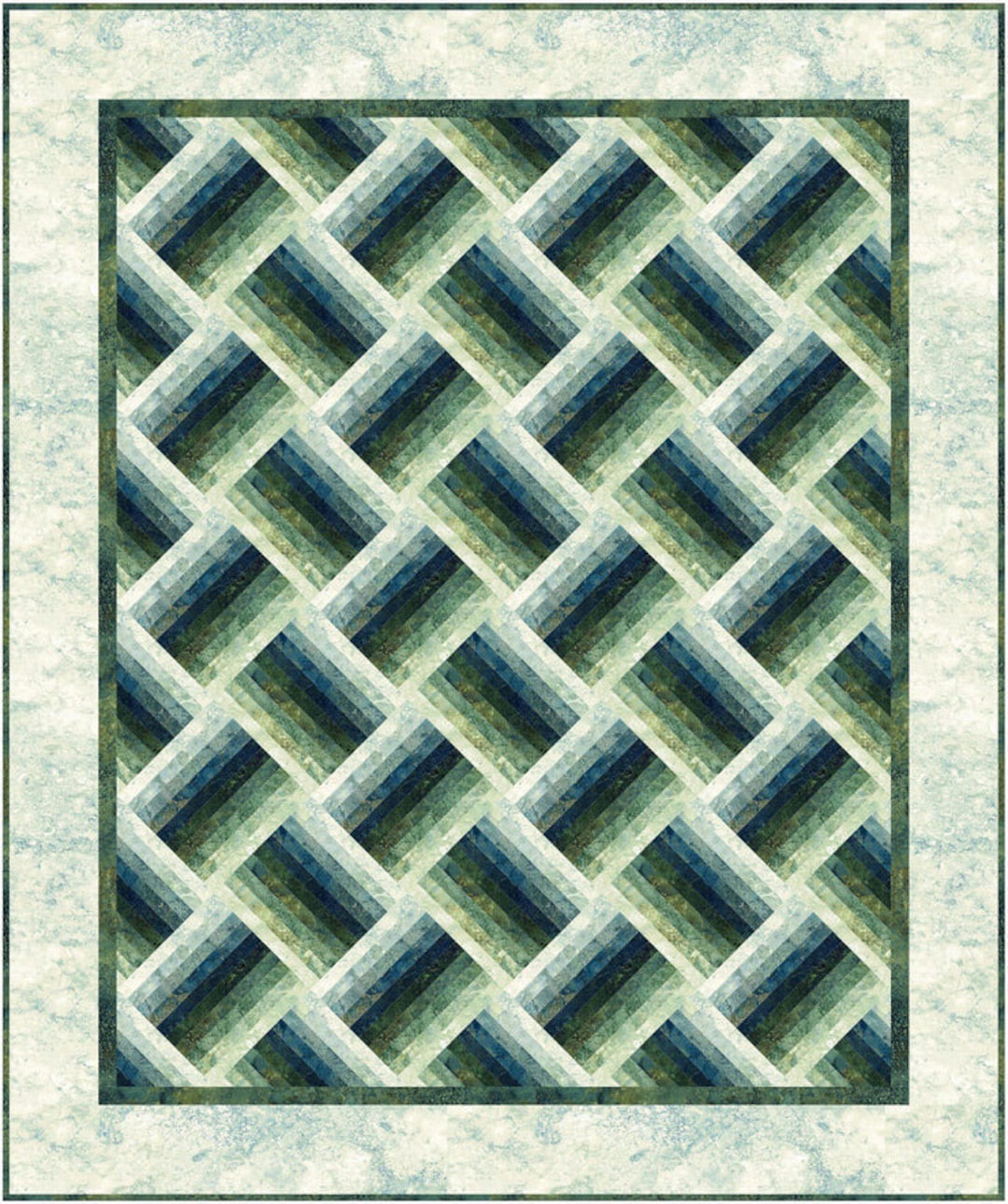 Split Rail Fence - Quilt PATTERN - by Patti's Patchwork - Multiple ...