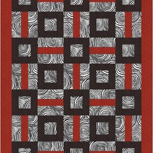 Puzzle Me This 3 Yard Quilt Pattern - by Fran Morgan of Fabric Cafe ...