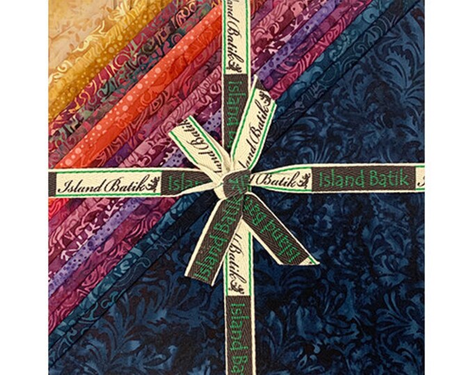 Midnight Glow Batiks - Layer Cake - (42) 10" Squares - Stacker - by ...