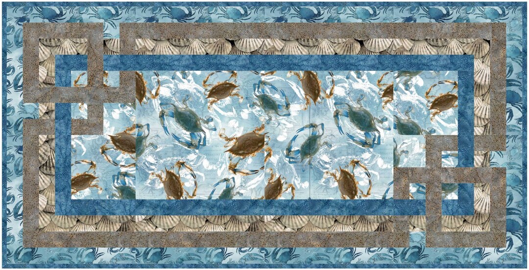 Knotted Runner - Table Runner PATTERN - by the Fabric Addict - 20 1/2 ...