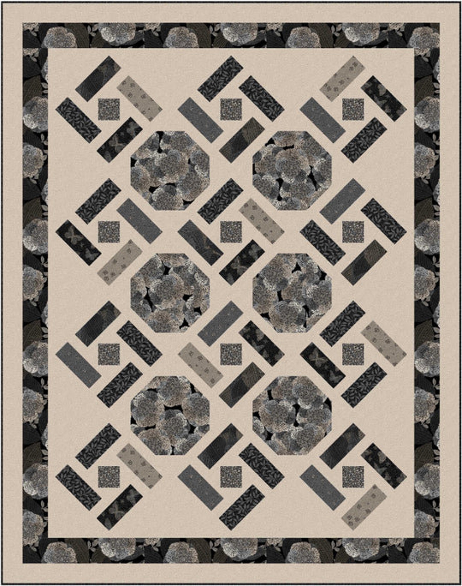 Mod Trellis Quilt PATTERN by Patti Carey of Patti's - Etsy