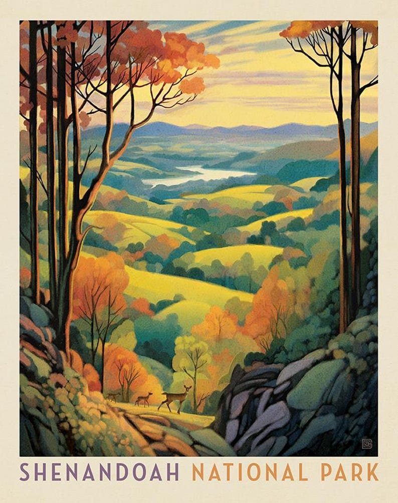 Shenandoah National Park Quilt KIT - Features National Parks Panel by ...