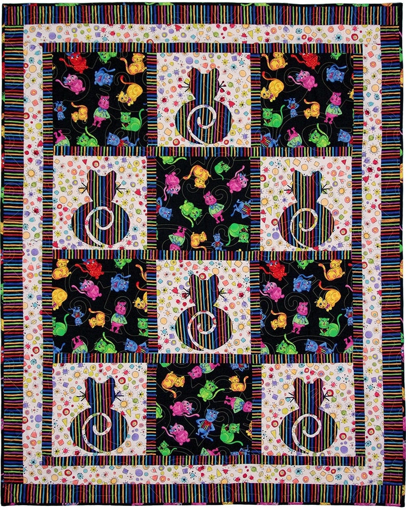 Perfect Pets - 3 Yard Quilt Pattern - by Fran Morgan of Fabric Cafe ...