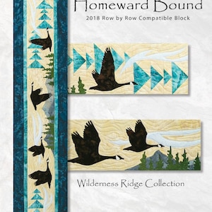 Homeward Bound PATTERN -by Marie Noah, Northern Threads - Wilderness ...
