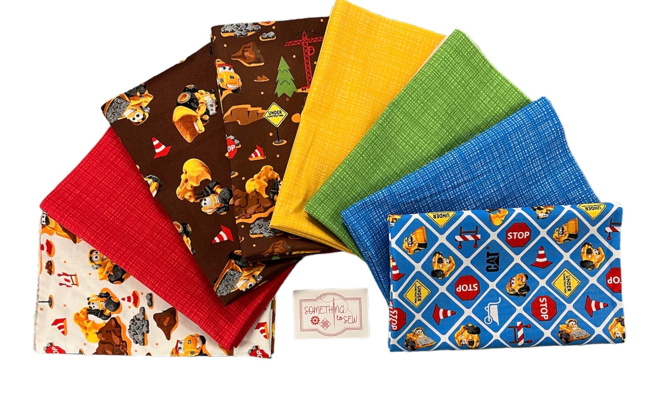 CAT® Buildin' Crew Favorites - Fat Quarter Bundle - (8) Fqs - by Riley ...