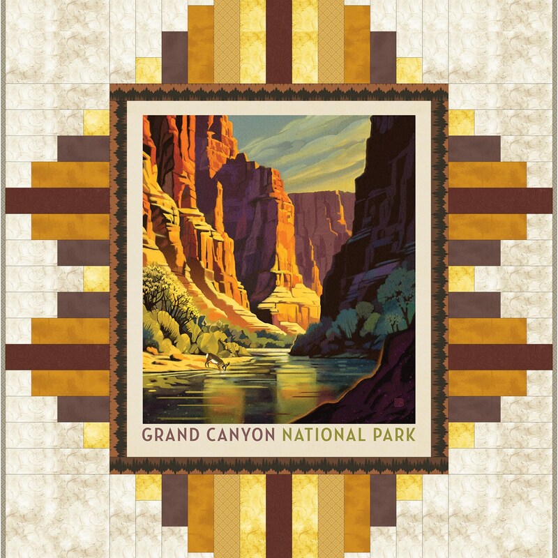 Grand Canyon Quilt Pattern - Etsy