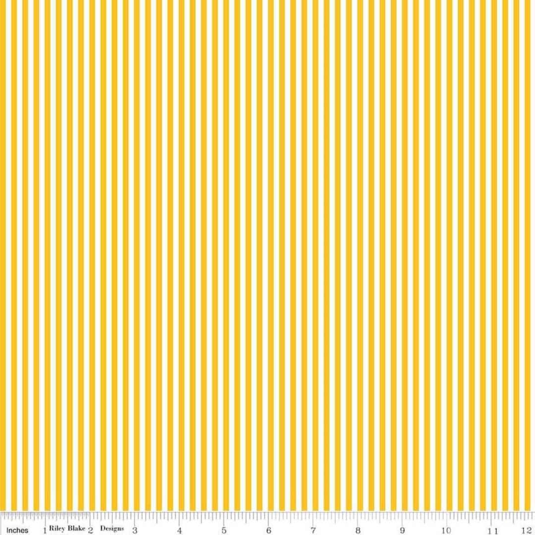 Stripes - 1/8" Stripe - Mustard - Yardage - by Riley Blake Designs ...