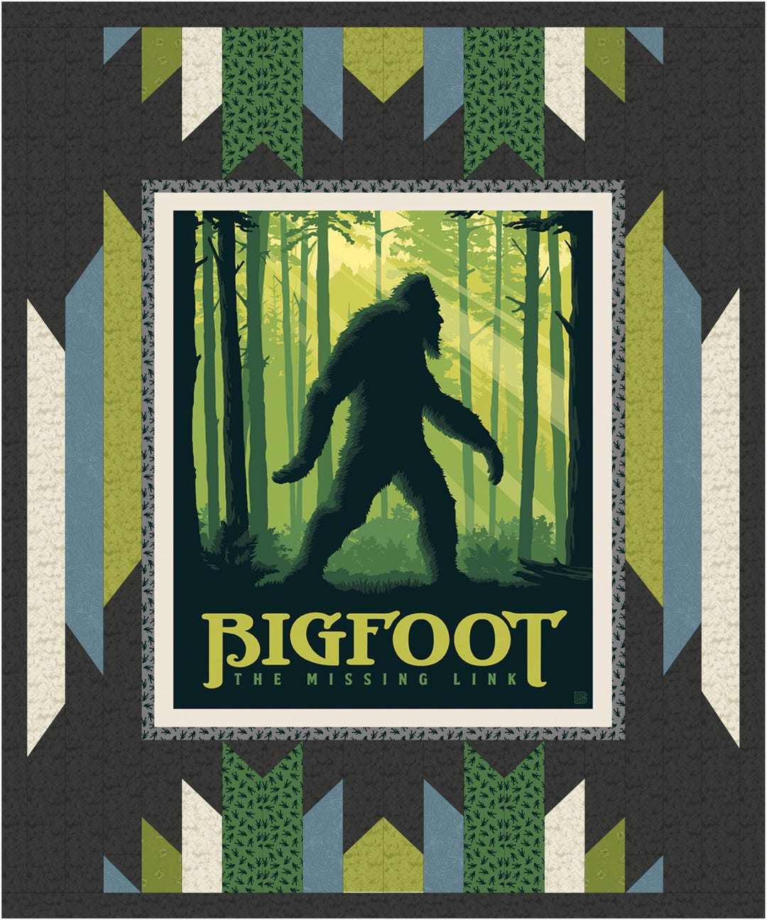 Bigfoot Legends No. 2 - Quilt KIT - by Holly Schwager of Something to ...