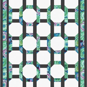 Chain Reaction - 3 Yard Quilt Pattern - by Fran Morgan of Fabric Cafe ...