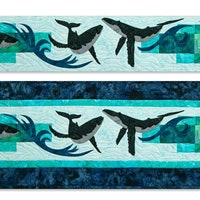 Orca Killer Whale Quilt Block Pattern Foundation Paper Piecing FPP ...