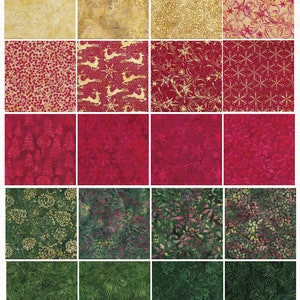 Winter Wonders - Batik Charm Pack - (42) 5" Squares - Stacker - by ...