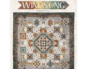 Lush - Quilt PATTERN - by Wing and a Prayer - 108" X 108" - WP 194 - Etsy