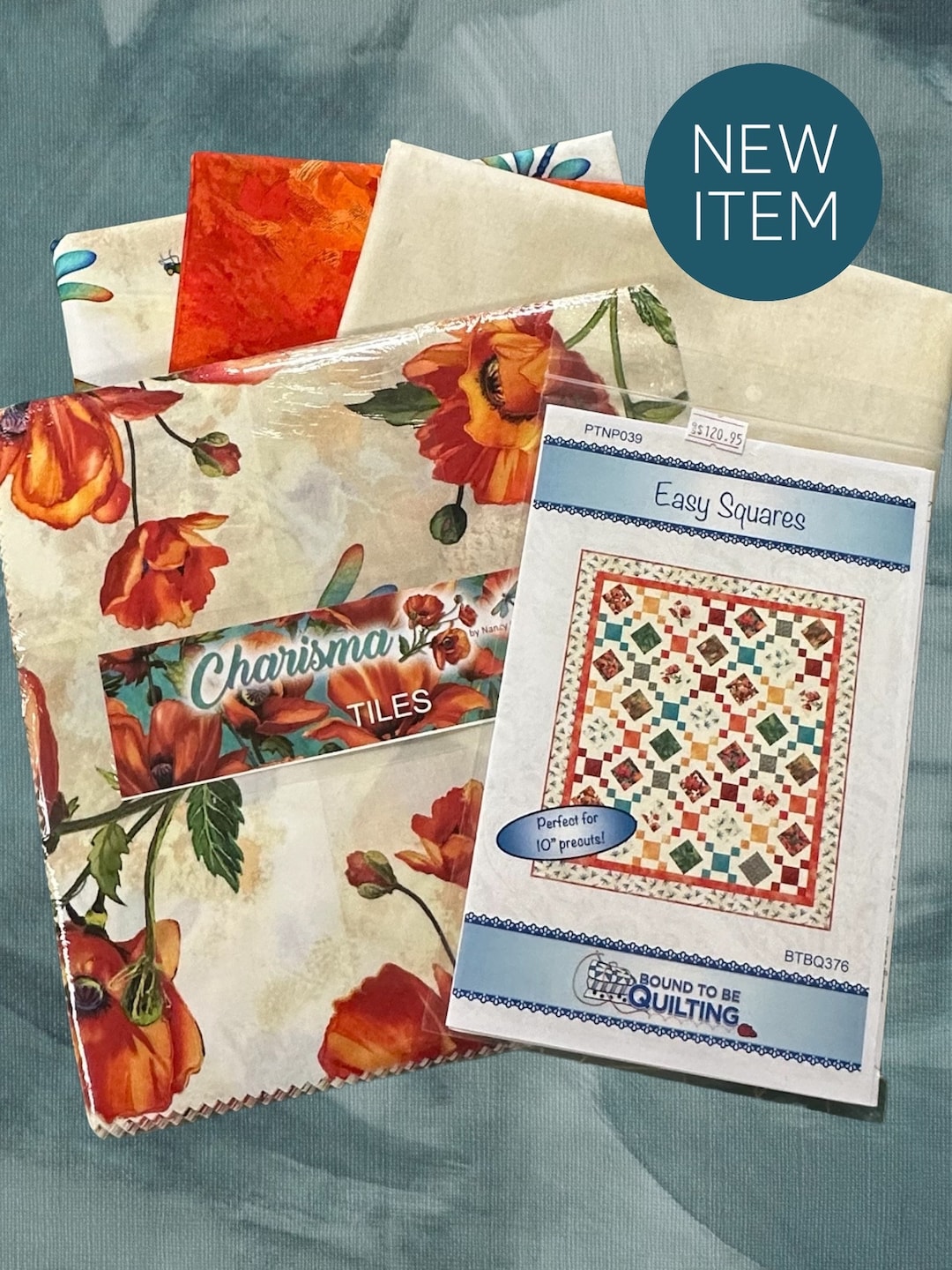 Easy Squares - Quilt KIT - Pattern by Bound to Be Quilting - Pat Syta & Mimi Hollenbaugh ...