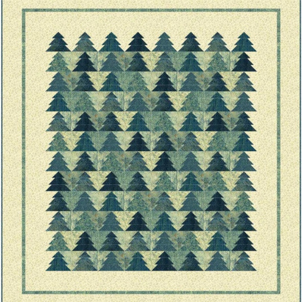 Pine Tree Quilt Pattern - Etsy
