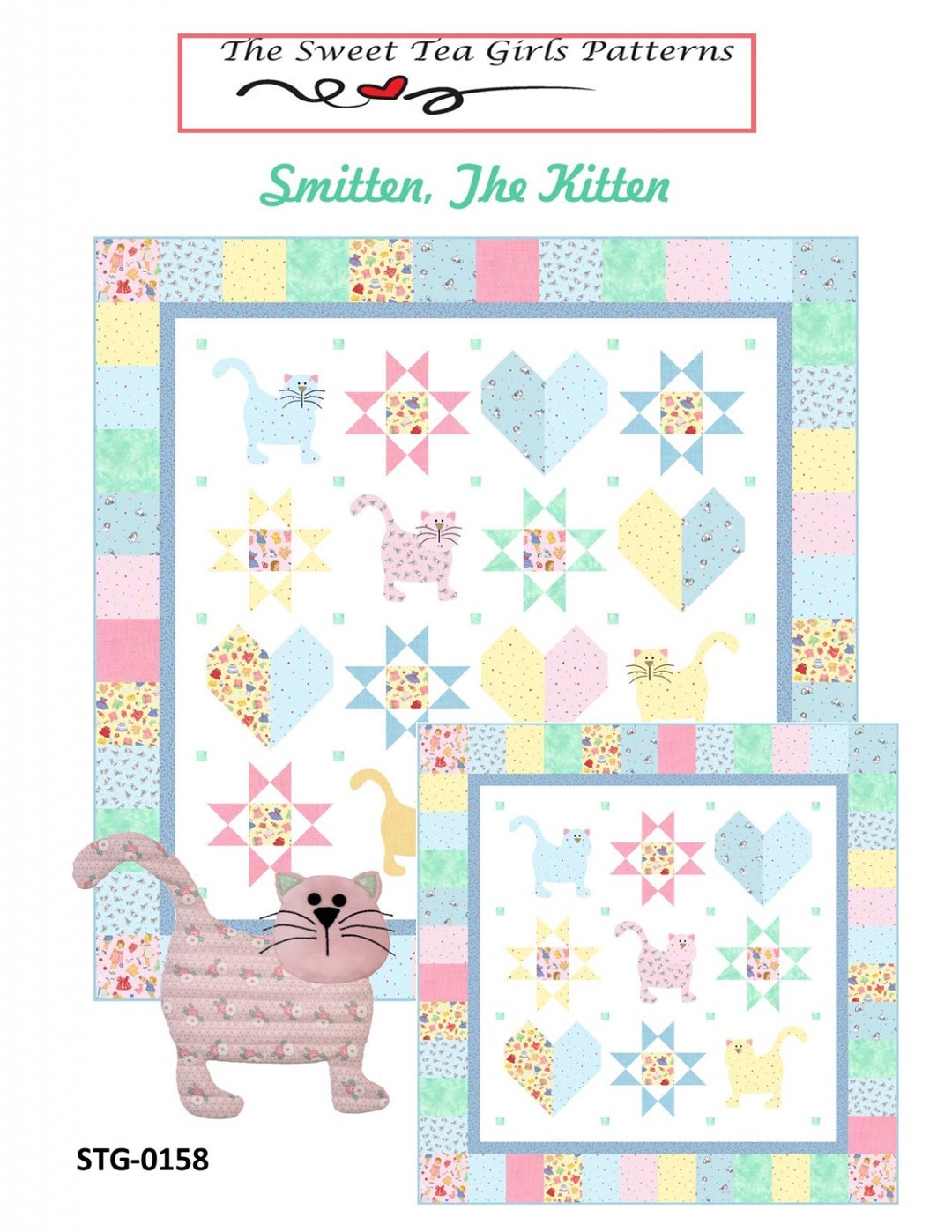 Smitten, the Kitten - STG-0158 - the Sweet Tea Girls Patterns ...
